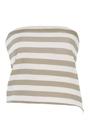 ANEMOS Ritts Strapless Top - Stripe