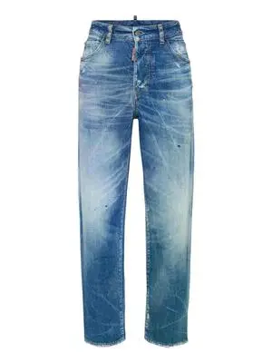 DSQUARED2 DSQUARED2 Cropped Straight Leg Jeans