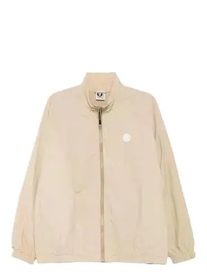 AAPE BY *A BATHING APE® Moonface Logo Windbreaker Jacket - Neutrals