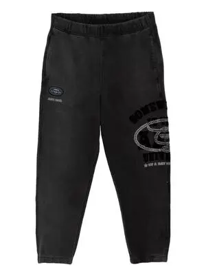AAPE BY *A BATHING APE® Patched Track Pants - Black