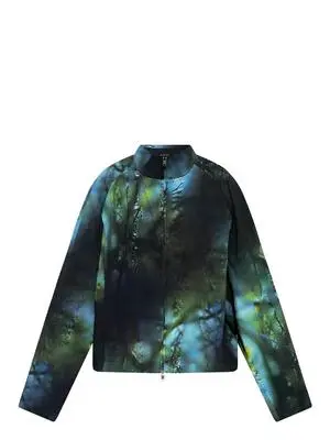Y3 Graphic-print Jacket - Black