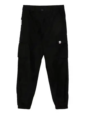 AAPE BY *A BATHING APE® Moonface-logo Cargo Pants - Black