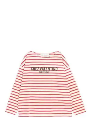 Valentino Garavani Chez -print T-shirt - Red