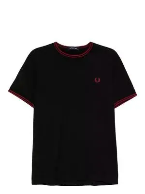 Fred Perry Twin Tipped T-shirt - Black