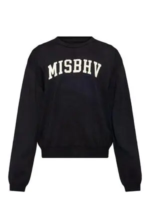MISBHV Varsity Sweater - Black