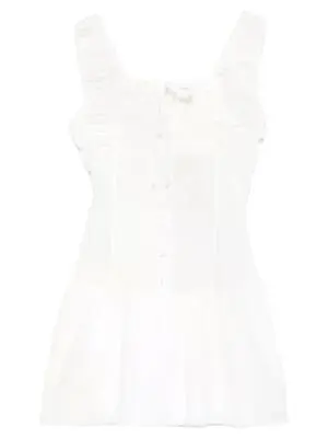 Frankies Bikinis Christa Mini Dress - White
