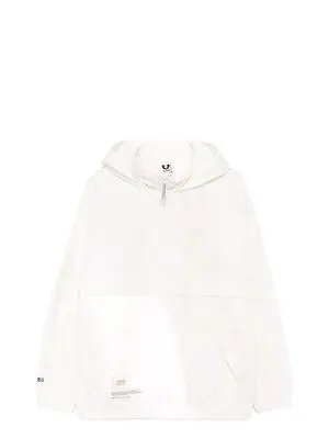 AAPE BY *A BATHING APE® Aapenow Moonface-logo Half-zip Jacket - White