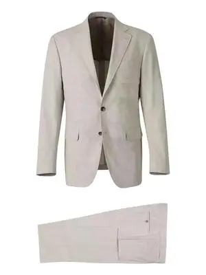 Canali Cotton Suit - Neutrals