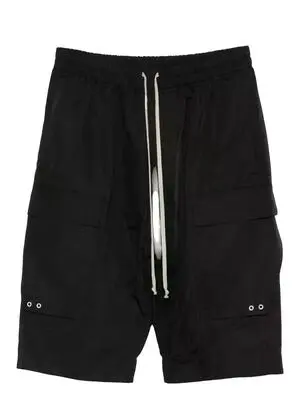 Rick Owens Cargo Pods Shorts - Black