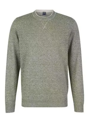 Fedeli Crew Neck Pullover - Green