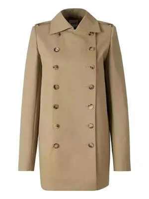 Khaite Double-breasted Trench Coat - Neutrals