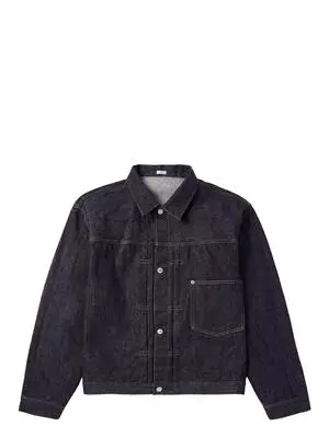 A.PRESSE 1st Type Denim Trucker Jacket - Blue