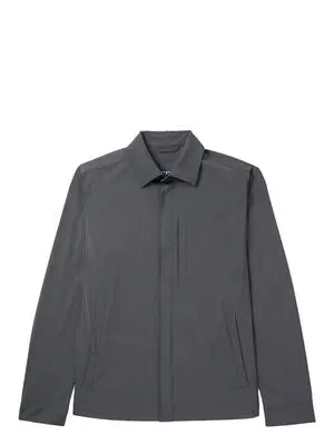 Herno Woven Shirt Jacket - Gray
