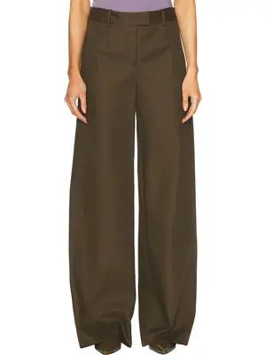 Brandon Maxwell The Tenley Pant - Olive