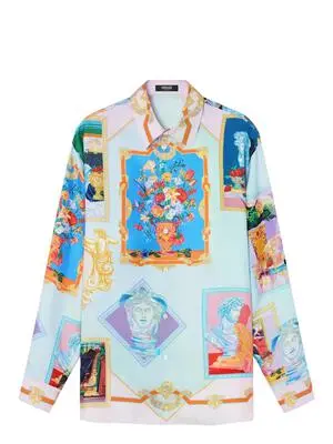 Versace Gallery Shirt - Blue