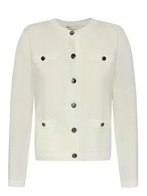 Tory Burch Kendra Cardigan - White