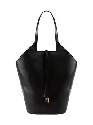 Elisabetta Franchi Large Tote Bag - Black