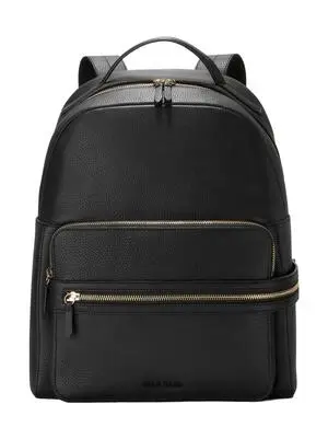 Cole Haan Davis Leather Backpack - Black