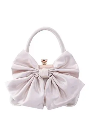 Nina Sienna Top Handle Bag - Ivory