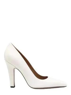 Paris Texas 100mm Belle Pumps - White
