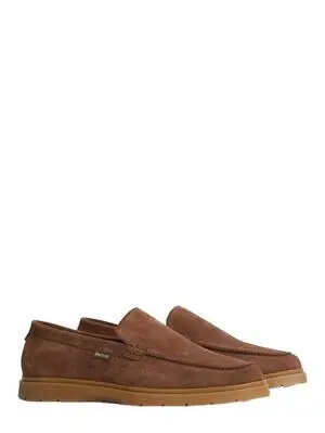 Barbour Carty Moc Toe Loafer - Choco
