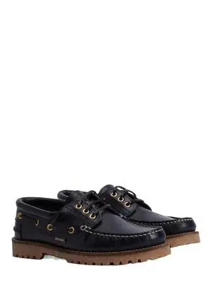 Barbour Deck Boat Shoe - Navy