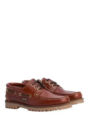 Barbour Deck Boat Shoe Tan