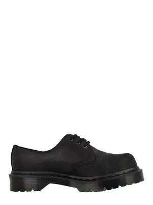 Dr. Martens 1461 Wax Commander Derby Shoes - Black