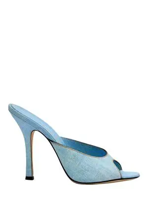 Ermanno Scervino 110mm Emy Sandals - Blue