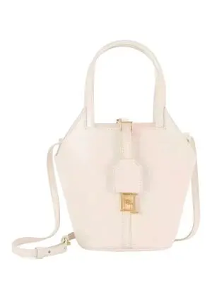 Elisabetta Franchi Small Tote Bag - Neutrals