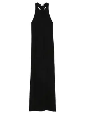 Saint Laurent Kleid Maxi Dress - Black