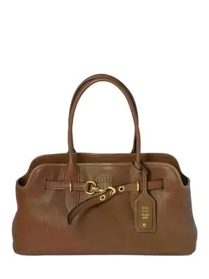Miu Miu Aventure Shoulder Bag - Brown