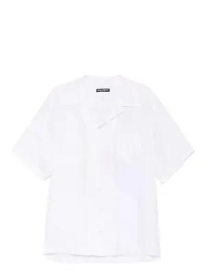 Dolce & Gabbana Logo-embroidered Shirt - White