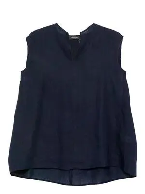 Fabiana Filippi Linen Blouse - Blue