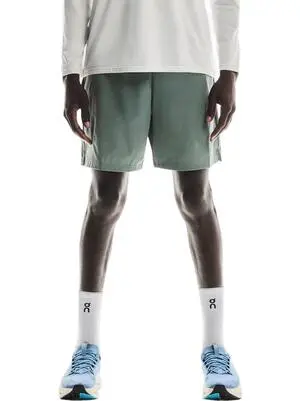 On Core 7-inch Running Shorts - Olive