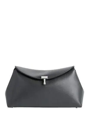 TOTEME T-lock Crossbody Bag - Black