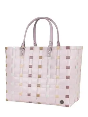 HANDED BY Handed By Dots Recycled Plastic Weekender Bag Soft Lilac Mix