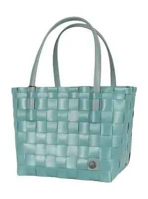 HANDED BY Recycled Tote Bag - Teal Blue
