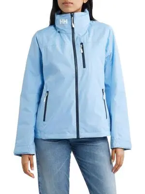 Helly Hansen Crew 2.0 Waterproof Hooded Sailing Jacket - Bright Blue