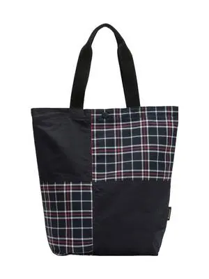 Barbour Barbour Transport Patchwork Tote Navy