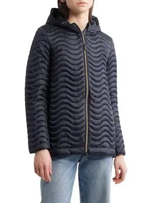 SAVE THE DUCK Save The Duck Sirena Puffer Jacket Black