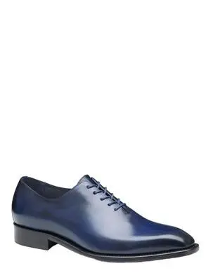 Johnston & Murphy JOHNSTON & MURPHY COLLECTION Larson Plain Toe Oxford Navy Italian Calfskin