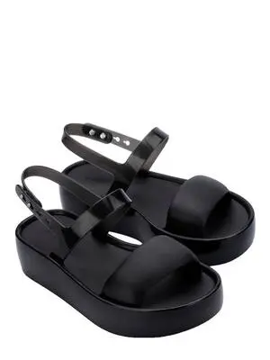 Melissa Melissa Float Platform Slingback Sandals Black