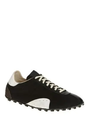 MAISON MARGIELA Sprinter Low Top Sneakers - Black/ White/ Anthracite