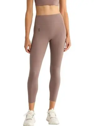 On Studio Crop Leggings - Ash