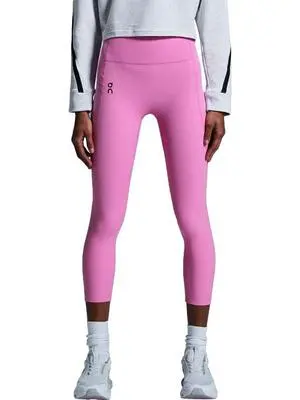 On Studio Crop Leggings Raspberry