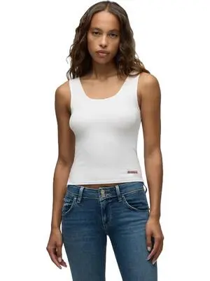 Hudson Jeans Hudson Jeans Scoop Neck Tank White
