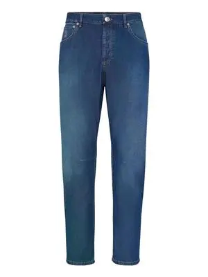 Brunello Cucinelli Straight-leg Jeans - Blue