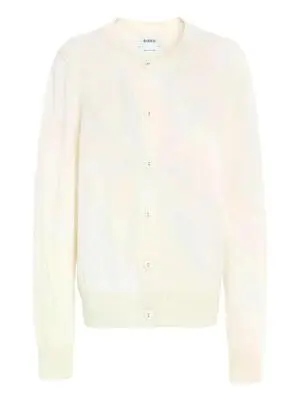 BARRIE Ultra-fine Knit Cardigan - White