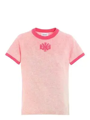 BARRIE Cashmere T-shirt - Pink